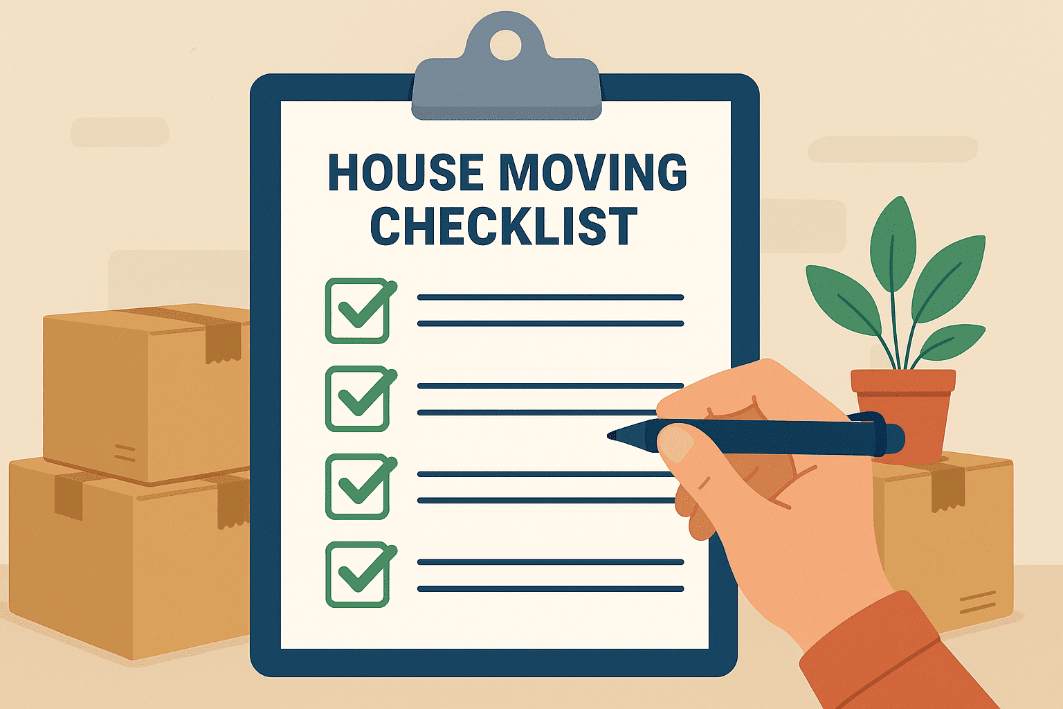 Printable Moving House Checklist in Australia - Download Free